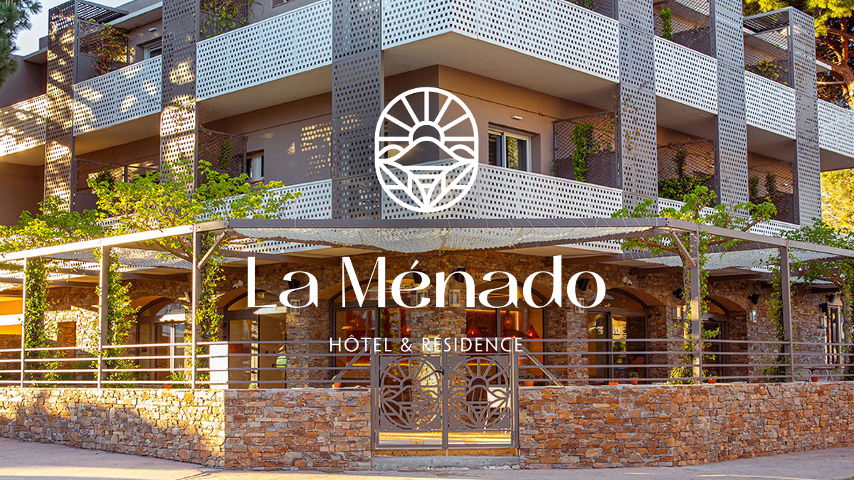 La Ménado Hôtel familial avec bar à cocktails à Cavalaire avec accès plage